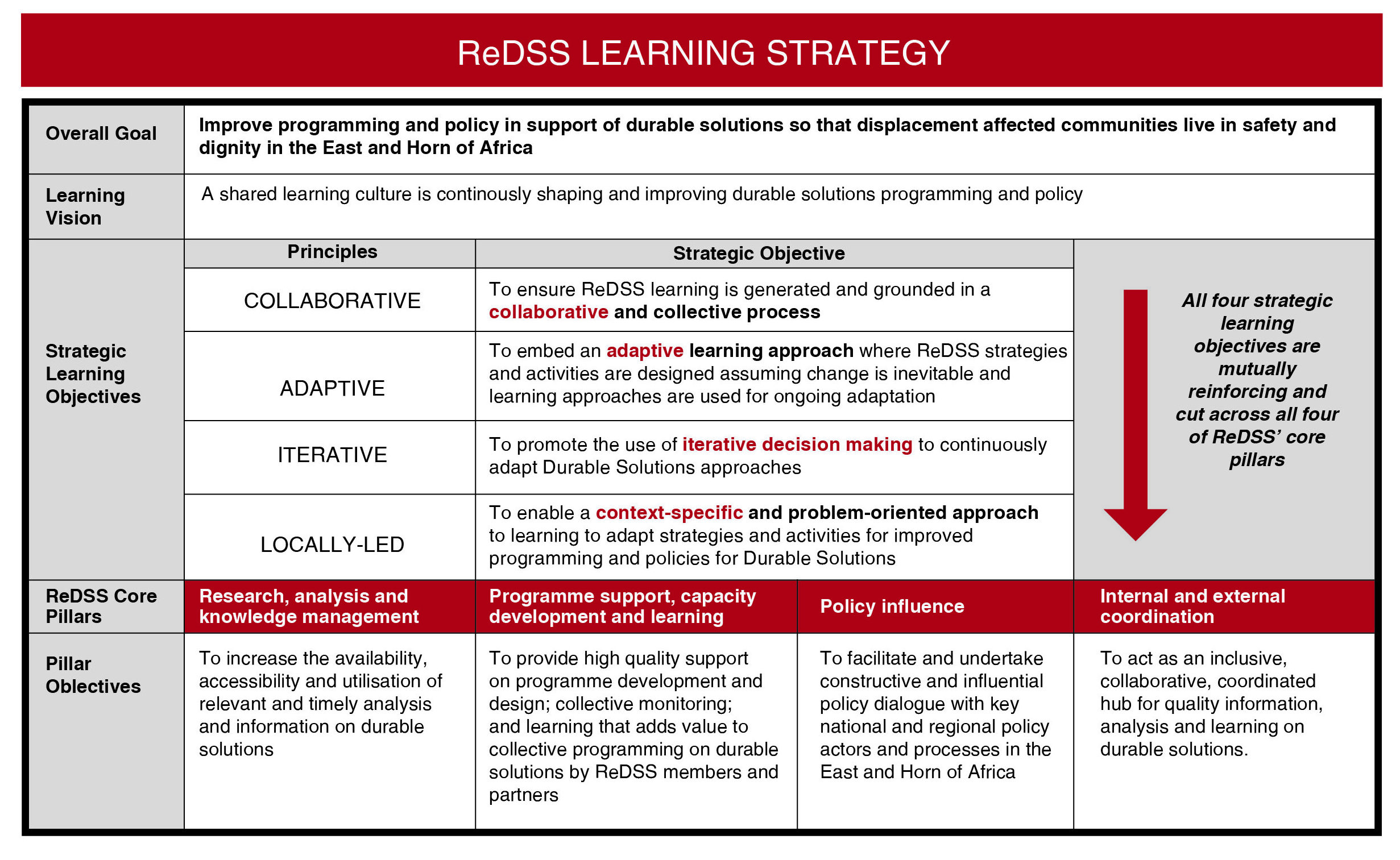 Diagram 1 ReDSS learning strategy – ReDSS